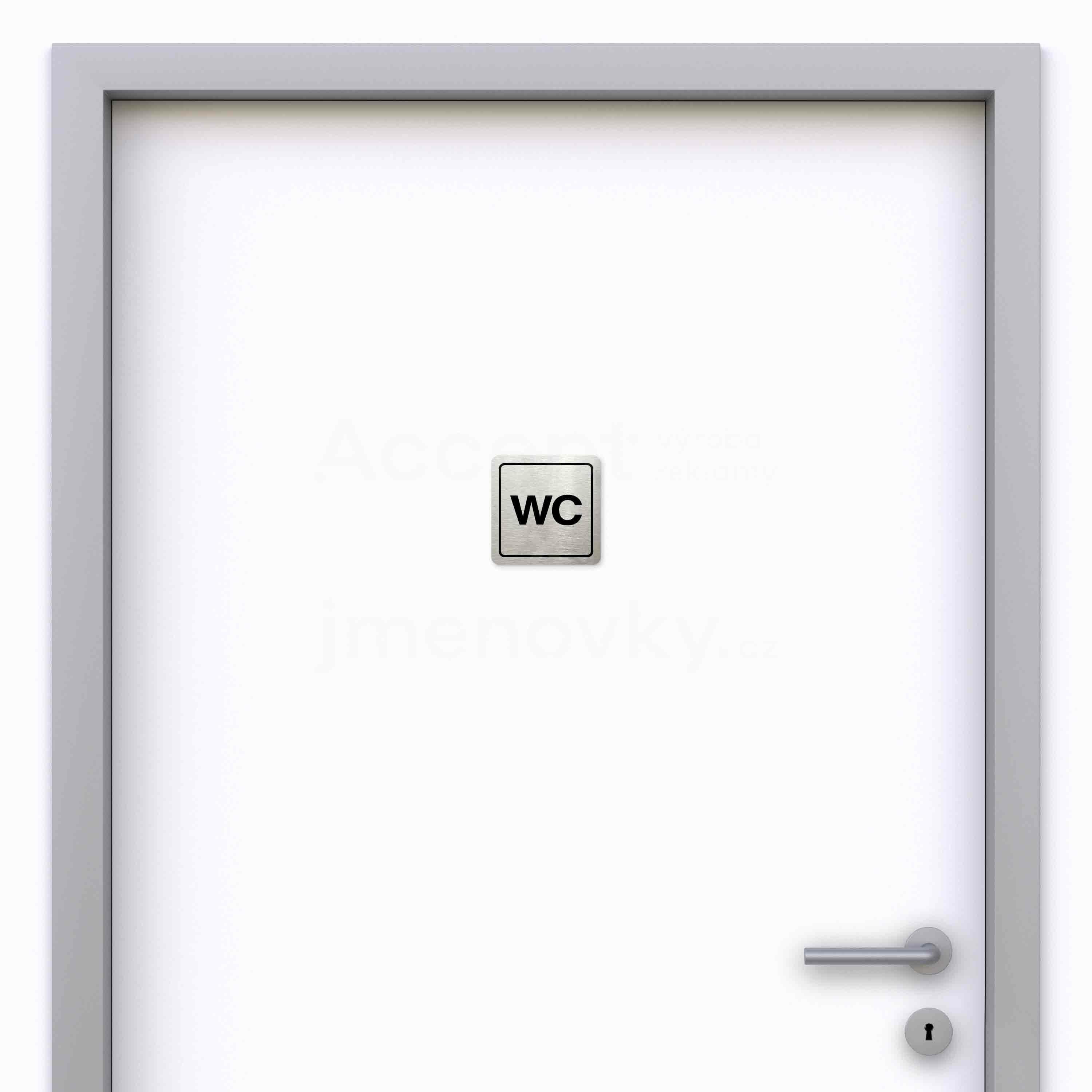 Piktogram "WC" (80 x 80 mm)