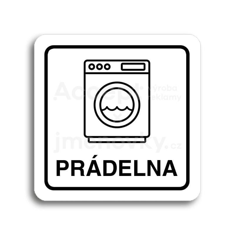 Piktogram "prádelna II" (80 x 80 mm)