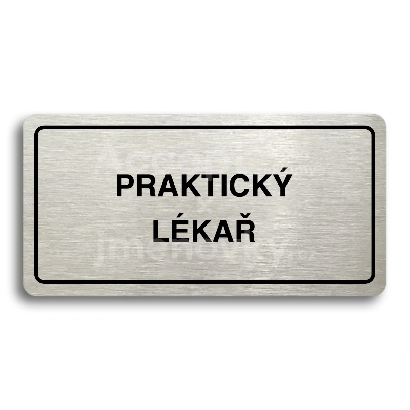 Piktogram "PRAKTICKÝ LÉKAŘ" (160 x 80 mm)