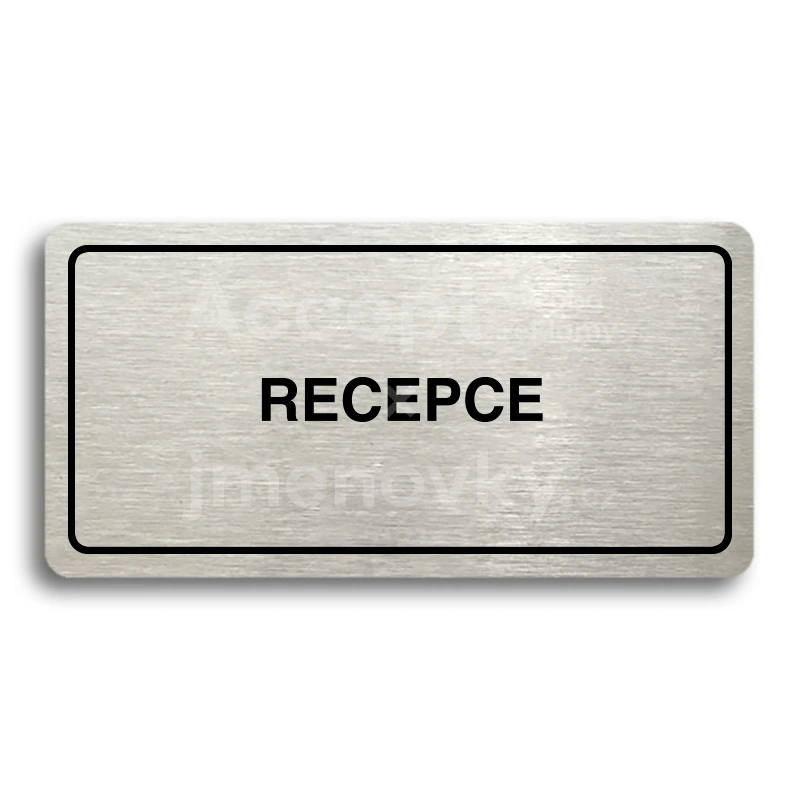 Piktogram "RECEPCE" (160 x 80 mm)