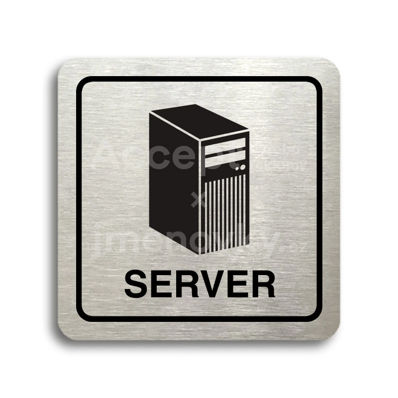 Piktogram "server" (80 x 80 mm)