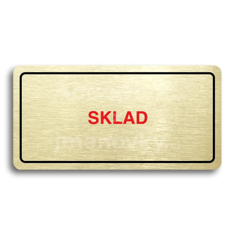 Piktogram "SKLAD" (160 x 80 mm)