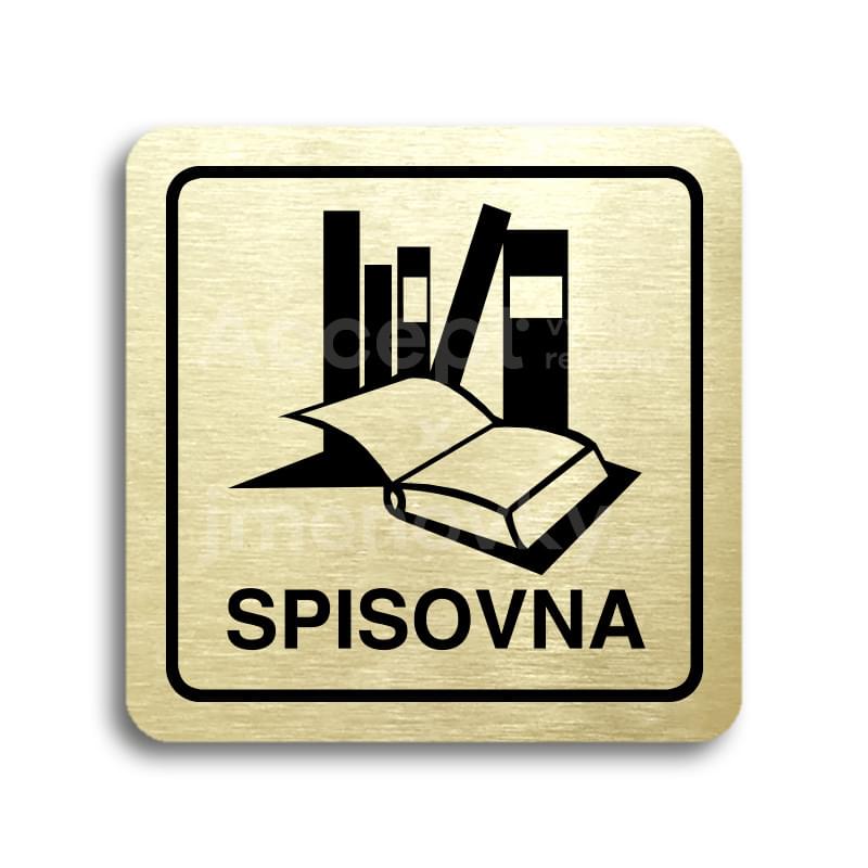 Piktogram "spisovna" (80 x 80 mm)